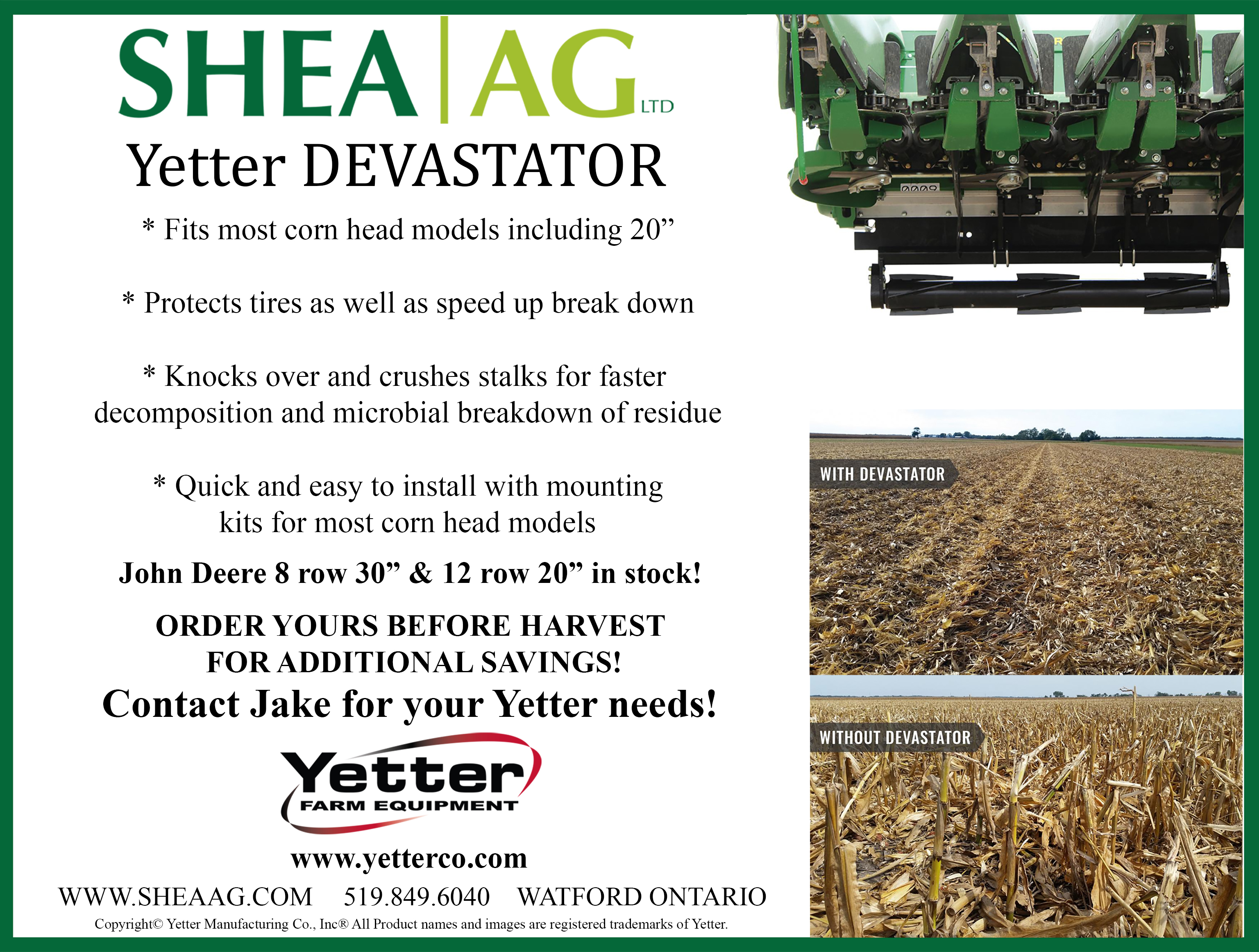 Yetter Devastator! - Shea AG